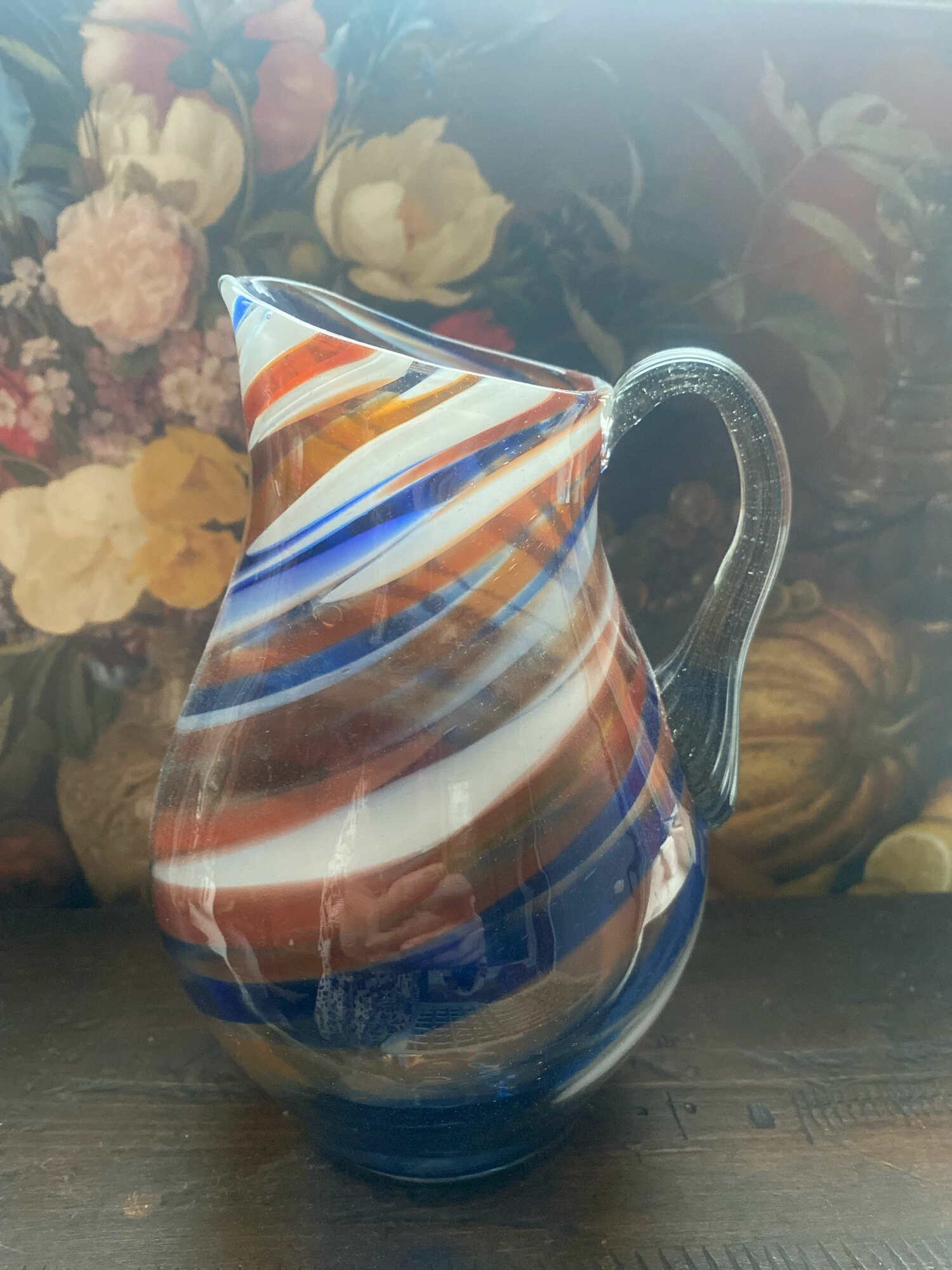 Кувшин гутное стекло СССР 1970-1980 гг