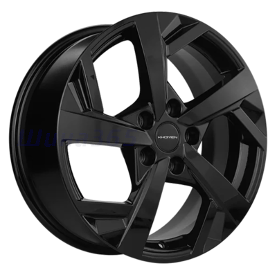 Литой колесный диск Khomen Wheels KHW1712 (Sportage) 7x17/5x114,3 ET48,5 D67,1 Black