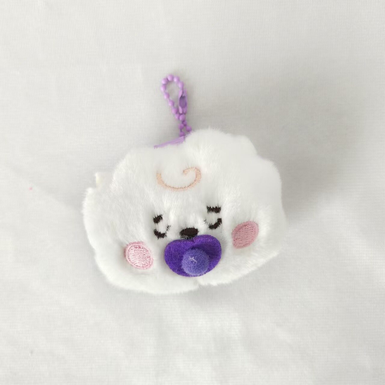 Милый мини-брелок в виде куклы, популярной корейской группы знаменитостей, для рюкзака, в виде соски, игрушка-украшение.