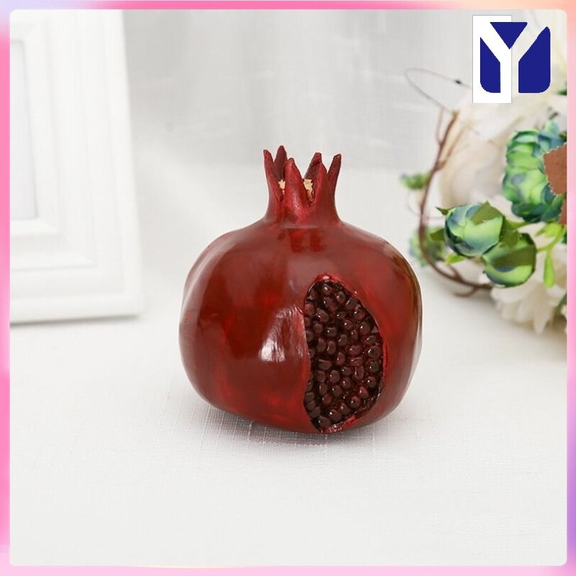 Стильное украшение интерьера в виде гранаты эксклюзивно выполнено из полистоуна