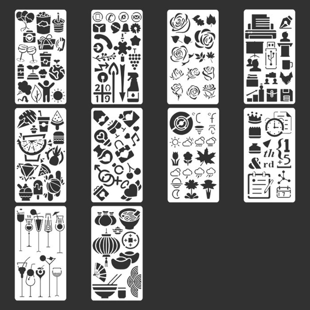 Универсальный шаблон для рисования границ A6-F