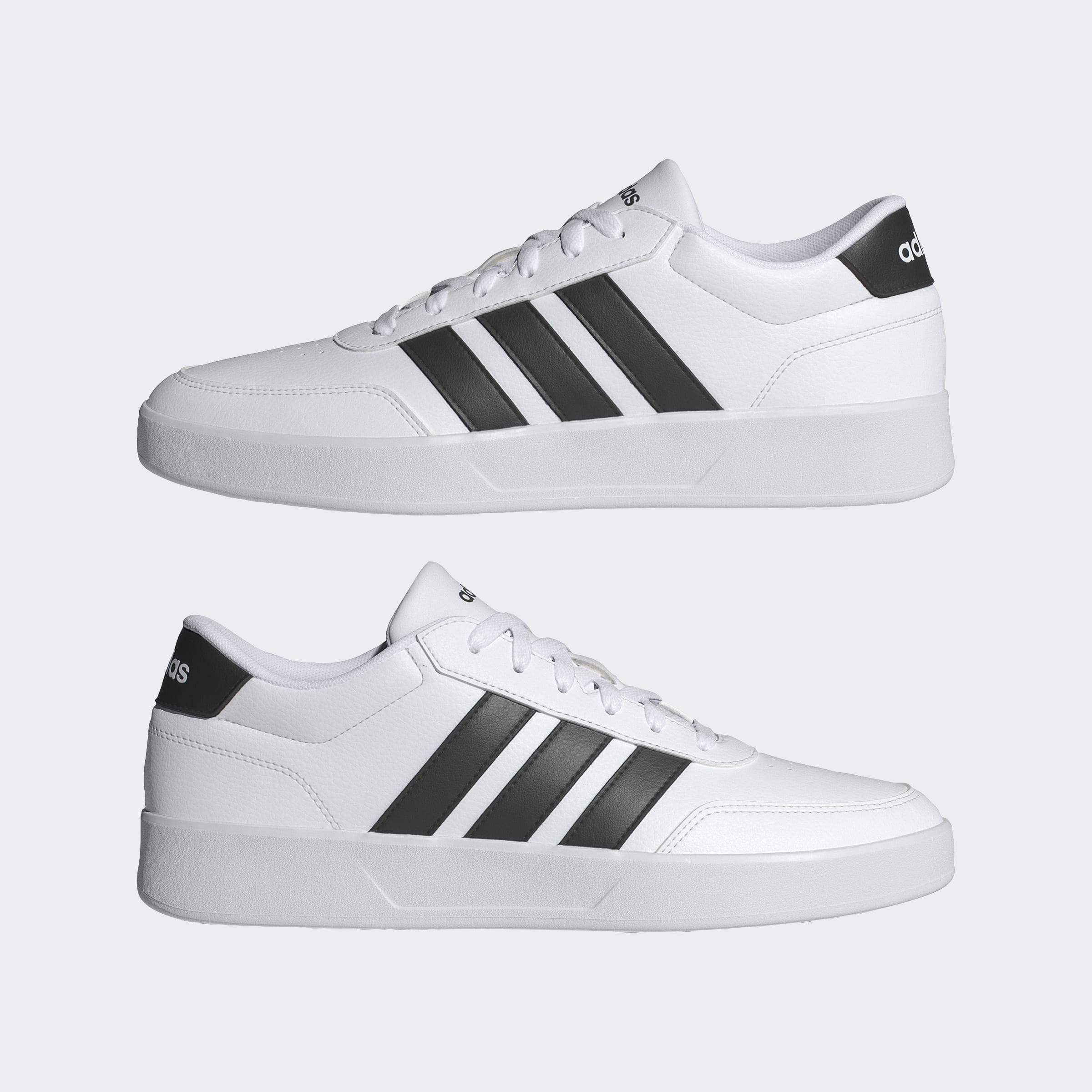 Кеды adidas Breaknet 3.0, размер 9,5 UK, белый — фото 1