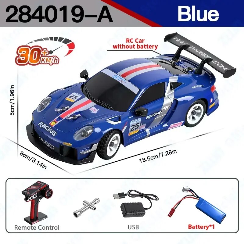 WLtoys 284191 Радиоуправляемый внедорожник 1:28 Синий, 284019-A 1B Blue