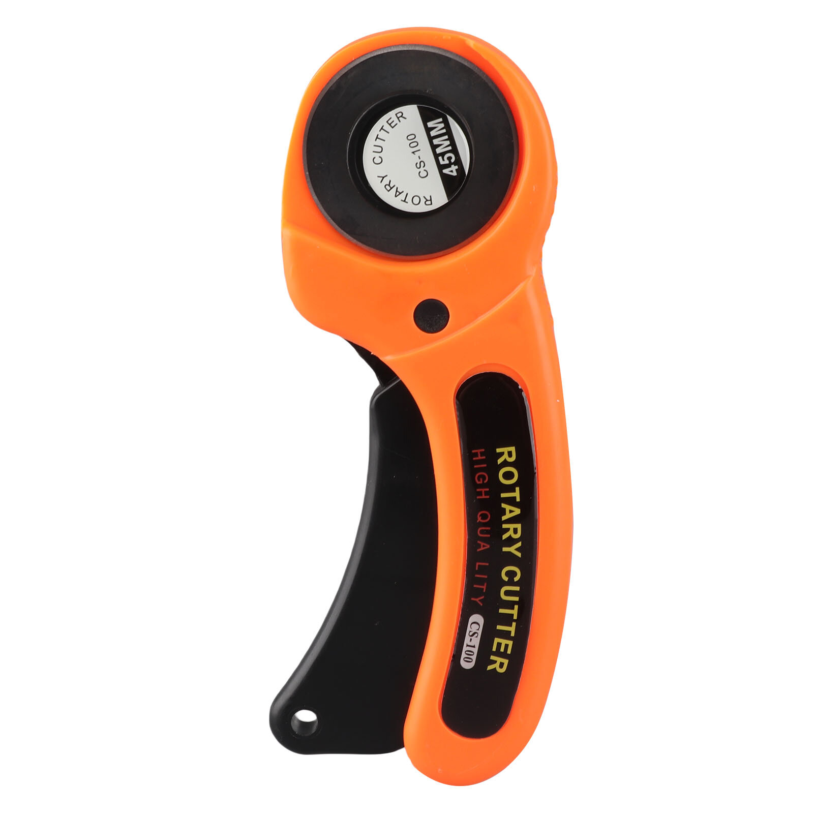 Роликовый нож для шитья 45 мм с защитной блокировкой, роликовый нож для квилтинга ткани, резины и кожи.