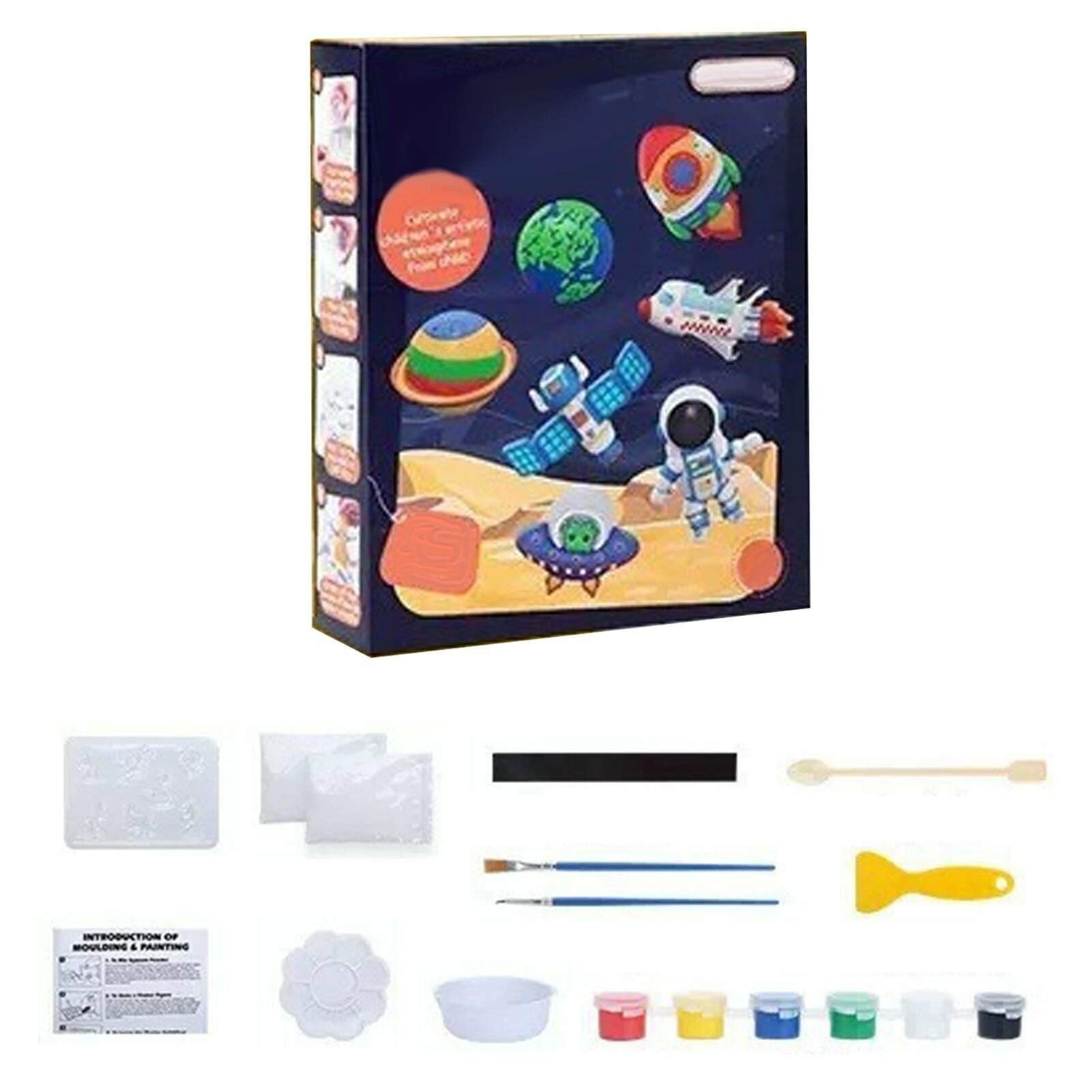 Набор для гипсовой росписи, воздухоплавательный стиль