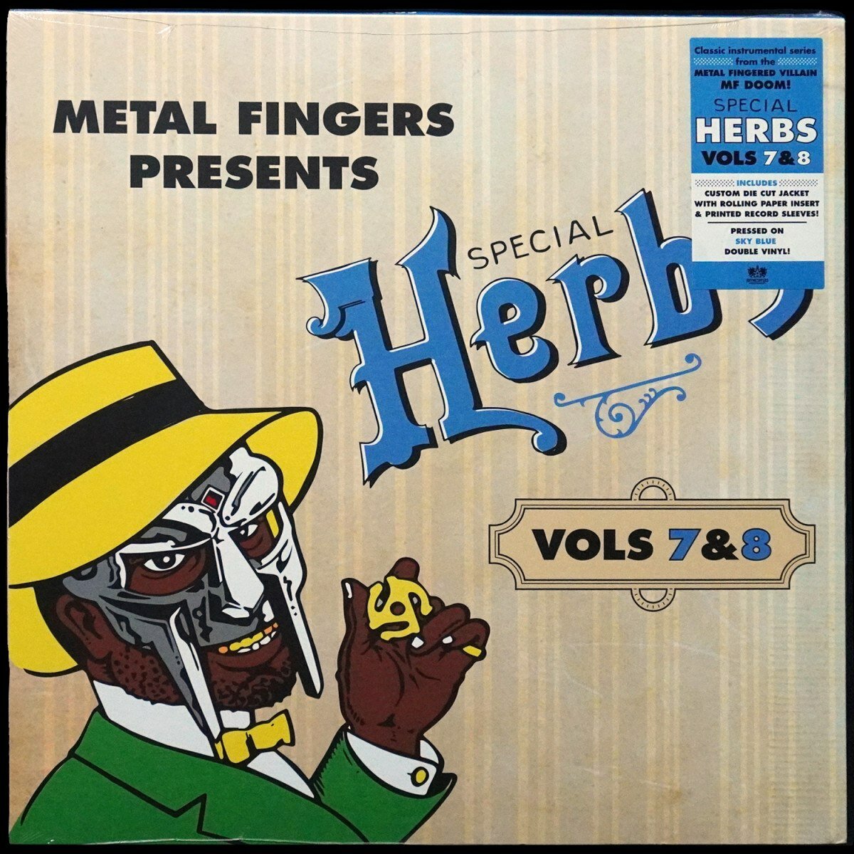 Виниловая пластинка Rhymesayers Mf Doom – Special Herbs (Vols 7&8) (2LP, coloured vinyl)