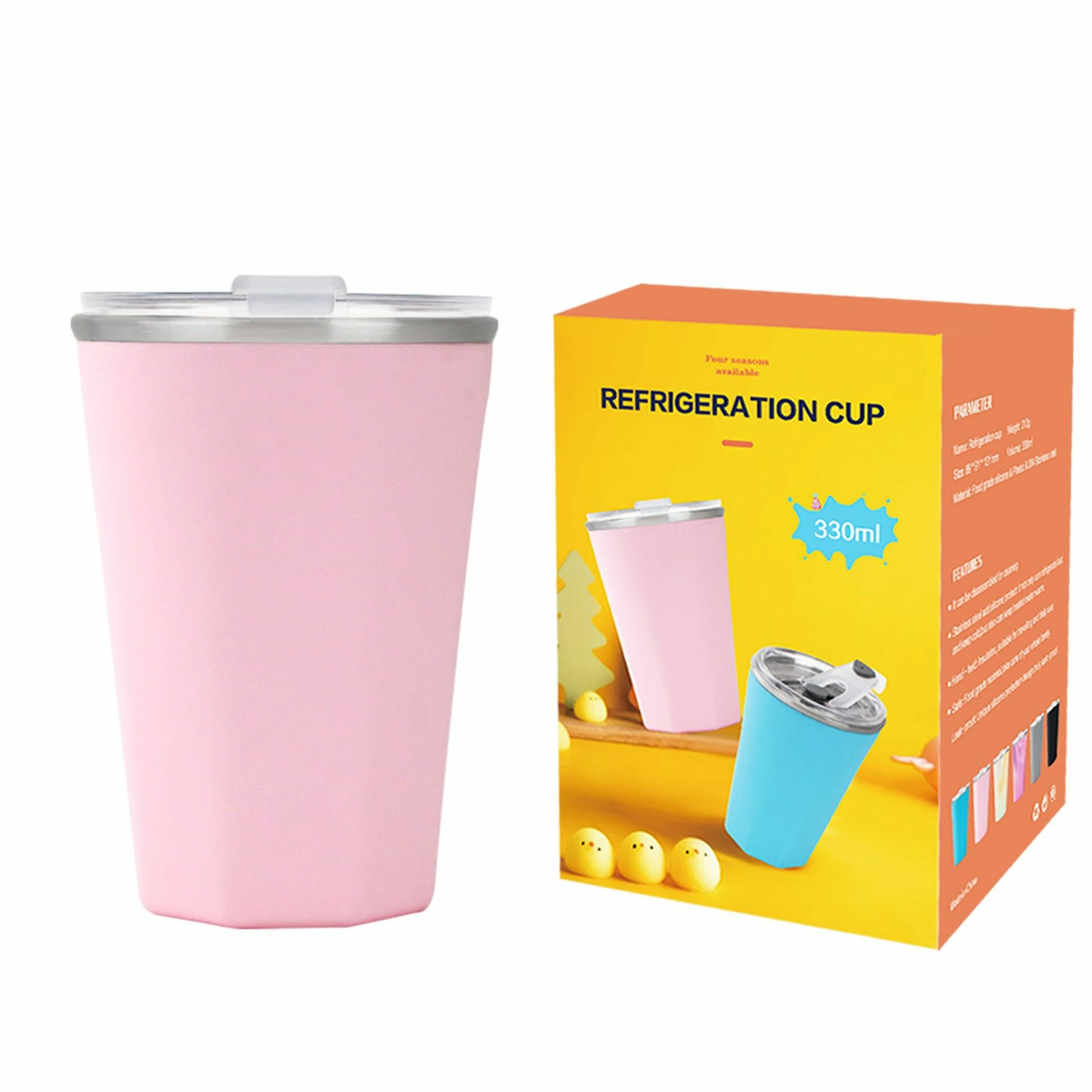 Креативная кружка для льда, охлаждающая кружка, двухслойная кружка для воды большой емкости, кружка для ледяного пива, кружка для быстрого замораживания.