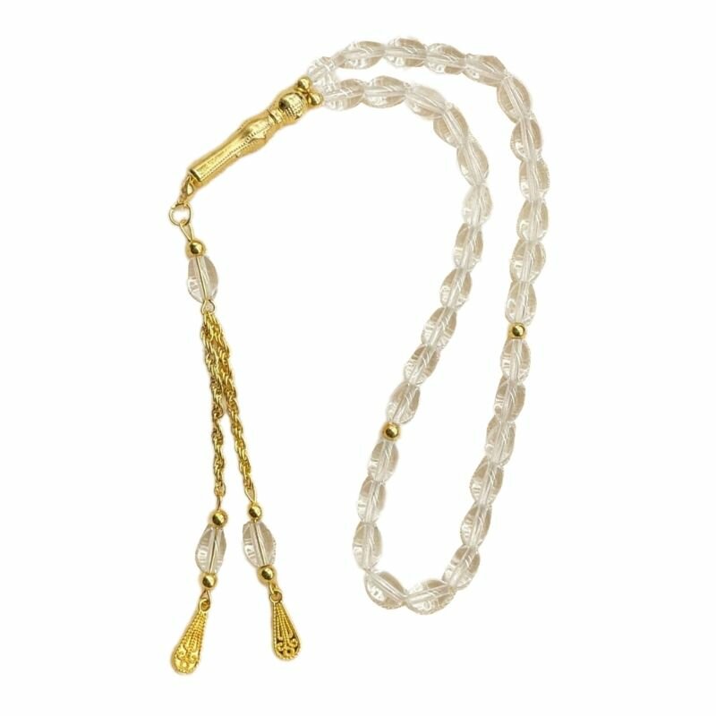 Элегантные четки для мусульман, Прозрачный