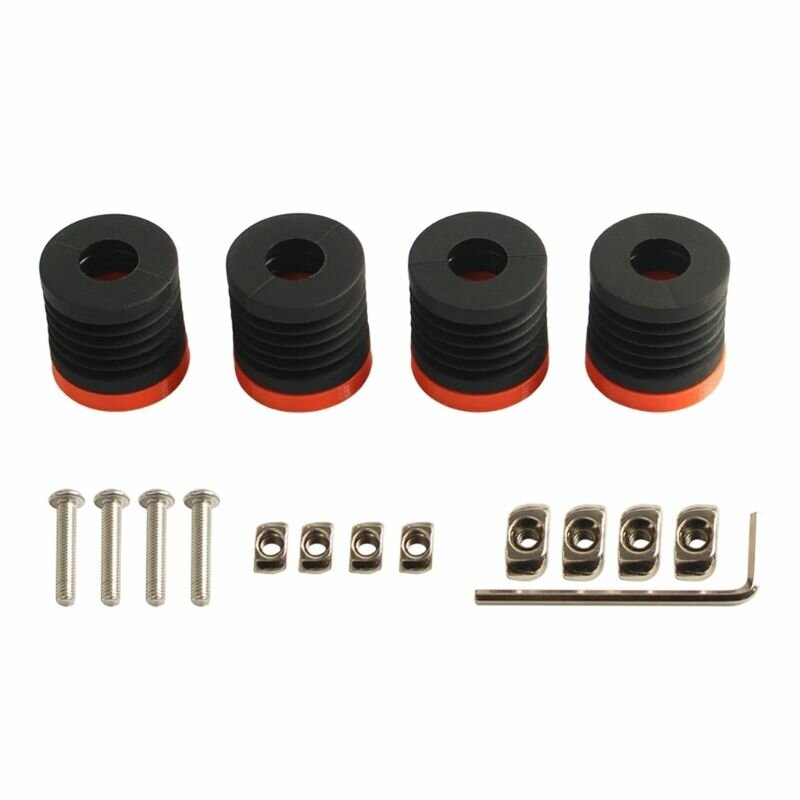 (1 компл.) Противоударные антипылевые резиновые ножки для Bambu Lab P1/X1