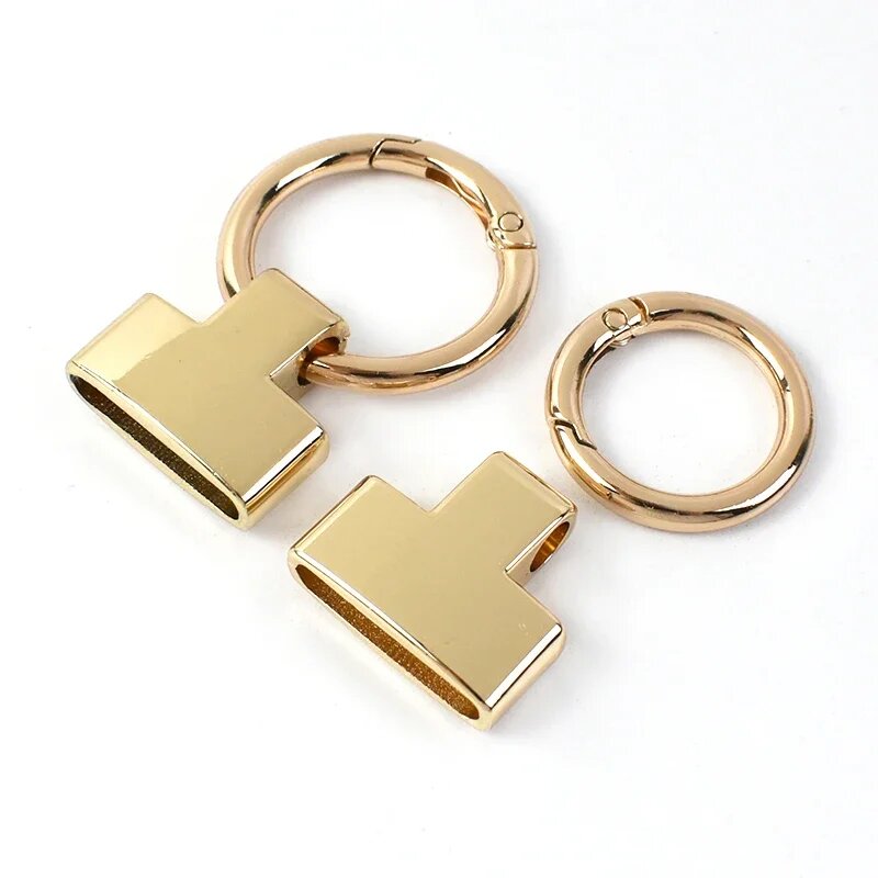 Металлические пряжки Meetee 20/25 мм 25mm-2Pcs, LightGold