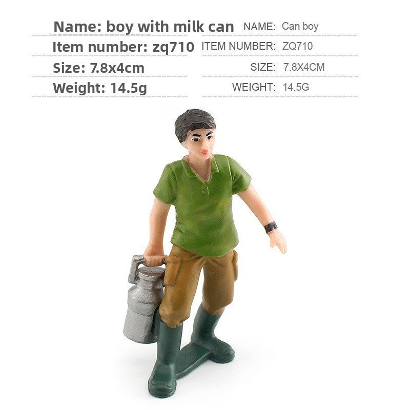 Симулятор дайвера ветеринар фермер работник почтальон игрушка модель украшение для коллекционеров и игр стиль13