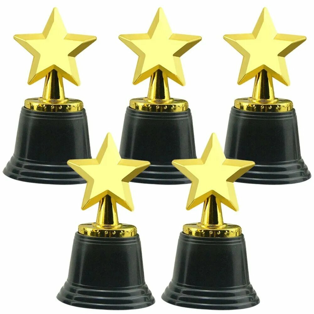 5 Штук Звездных Трофеев, Из Abs-Пластика, Для Поощрения Дети