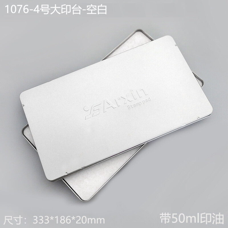 Большой быстросохнущий штемпельный блок красного и черного цветов, для отпечатков рук и ног, квадратный штемпельный блок, большая заготовка для штампа, многоцветный штемпельный блок.