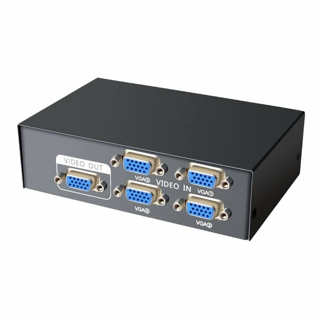 4-в-1 VGA переключатель для монитора