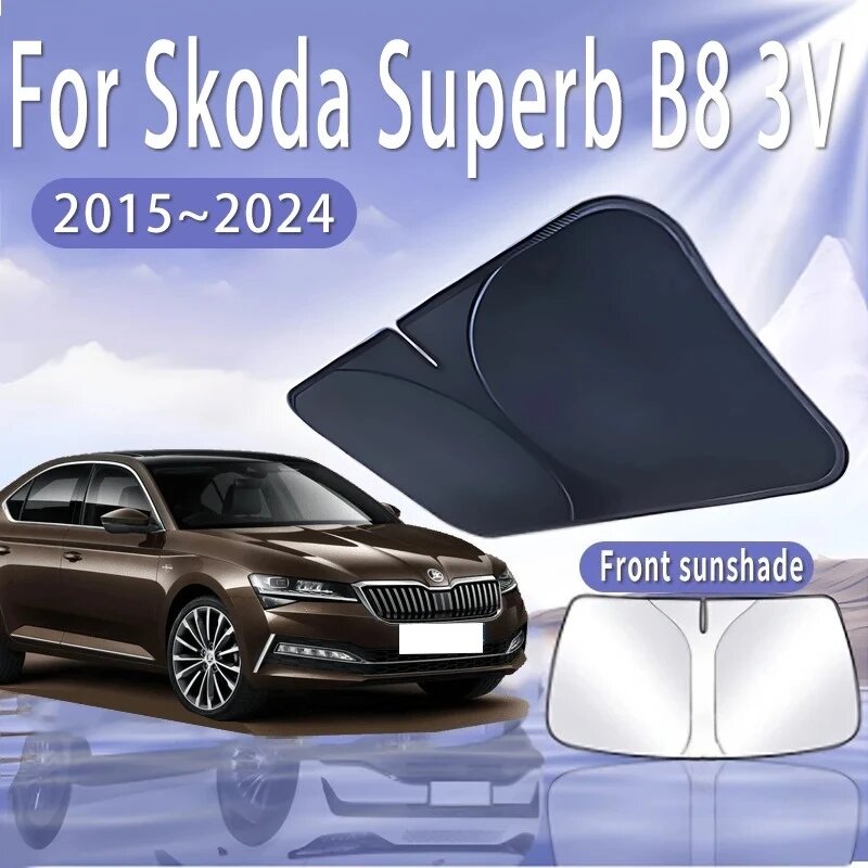 Солнцезащитный Козырек Для Автомобиля Skoda Superb B8 3V 2015-2024, Летняя Теплоизоляция