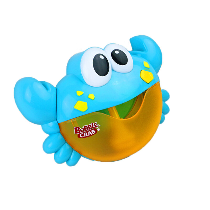 Смешные дети ванна душ игрушки Ge форма автоматическая пузырь машина музыка пена Maker детский душ компаньон игрушки ванна игрушки (синий)