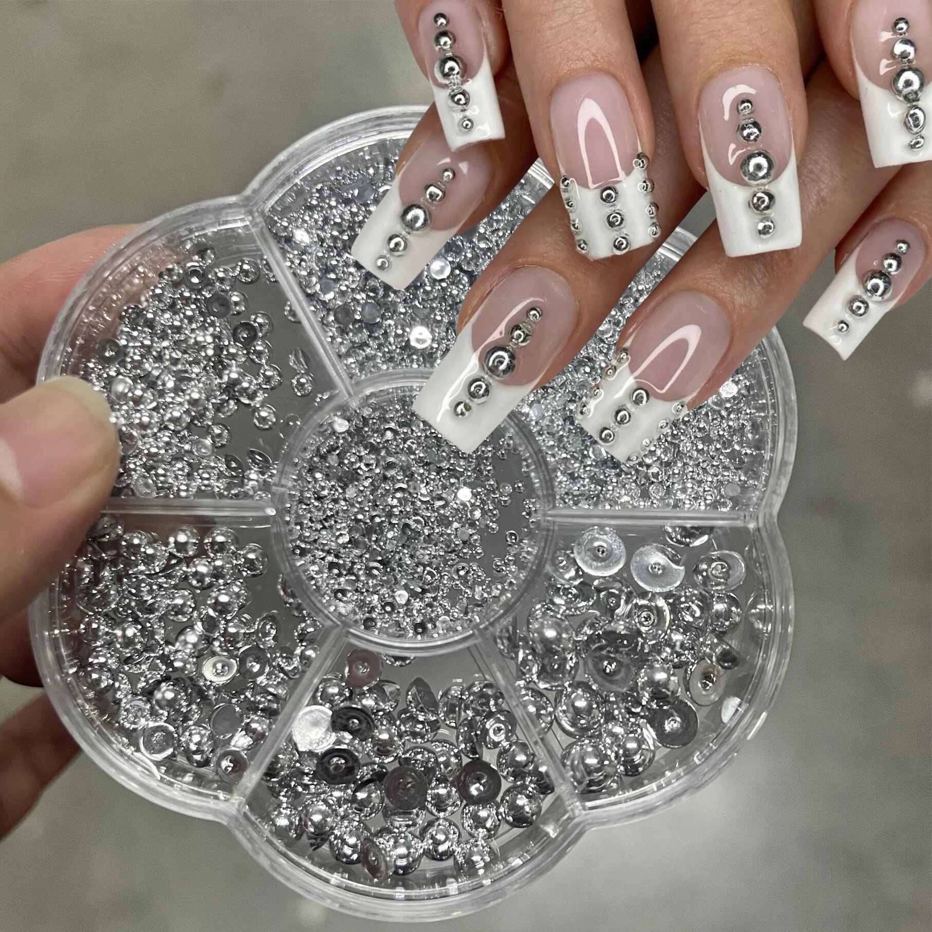 MAFANAILS 3D Готические Бусины для Маникюра