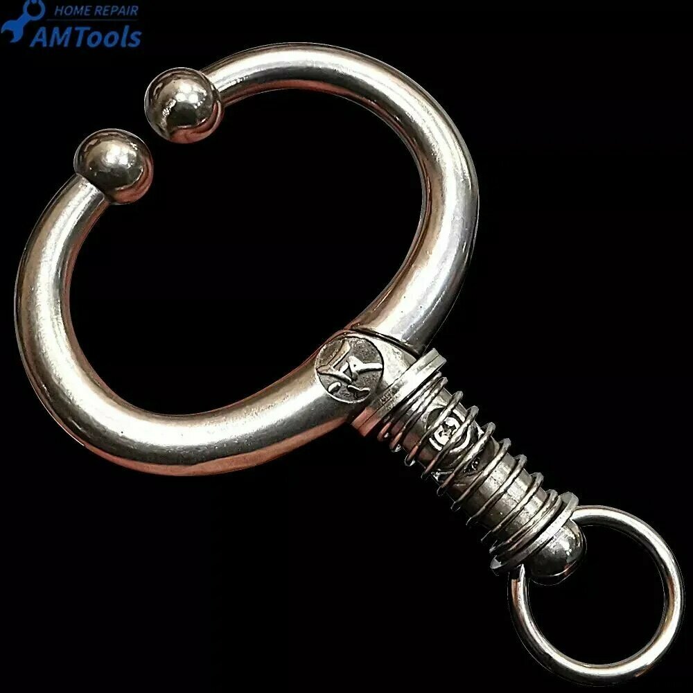 Большое пружинное кольцо для носа коровы из нержавеющей стали / сельскохозяйственное животное бык/Небольшой размер