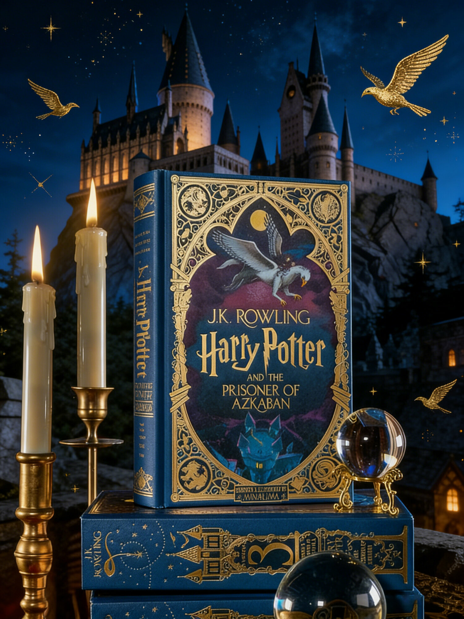Интерактивная книга Harry Potter and the Prisoner of Azkaban, с механизмами, твёрдый переплёт