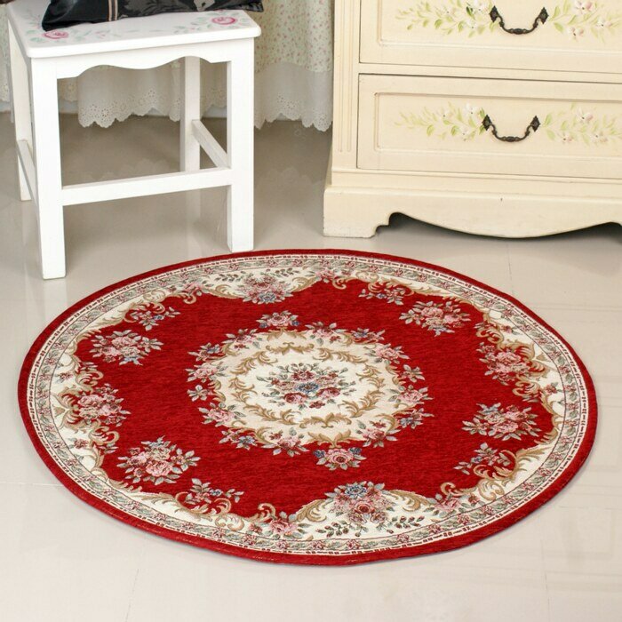 Минималистичный круглый ковер в скандинавском стиле, европейский стиль, круглый коврик для спальни, подвесная корзина, напольный коврик, подвесное кресло, круглый мат, подушка для кресла-качалки в гостиной