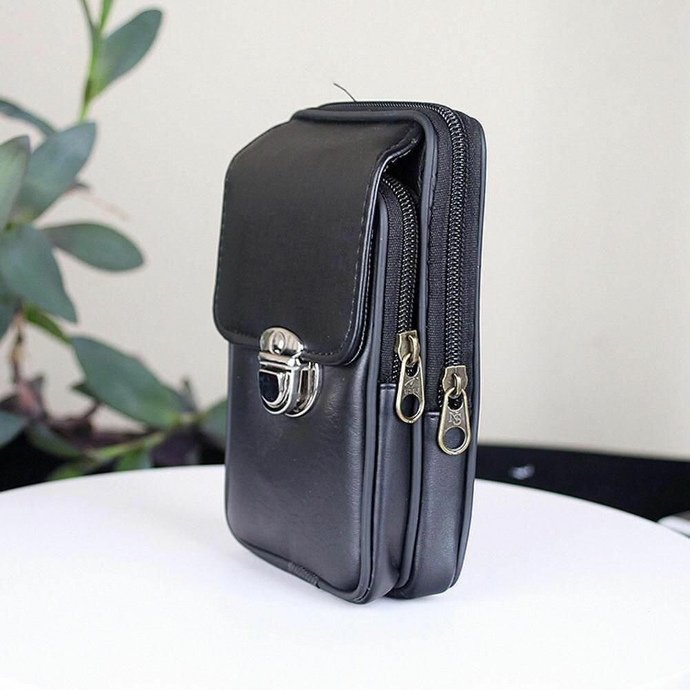 Сумка для мобильного телефона С замком, Сумка на пояс, Для хранения монет и мобильных телефонов