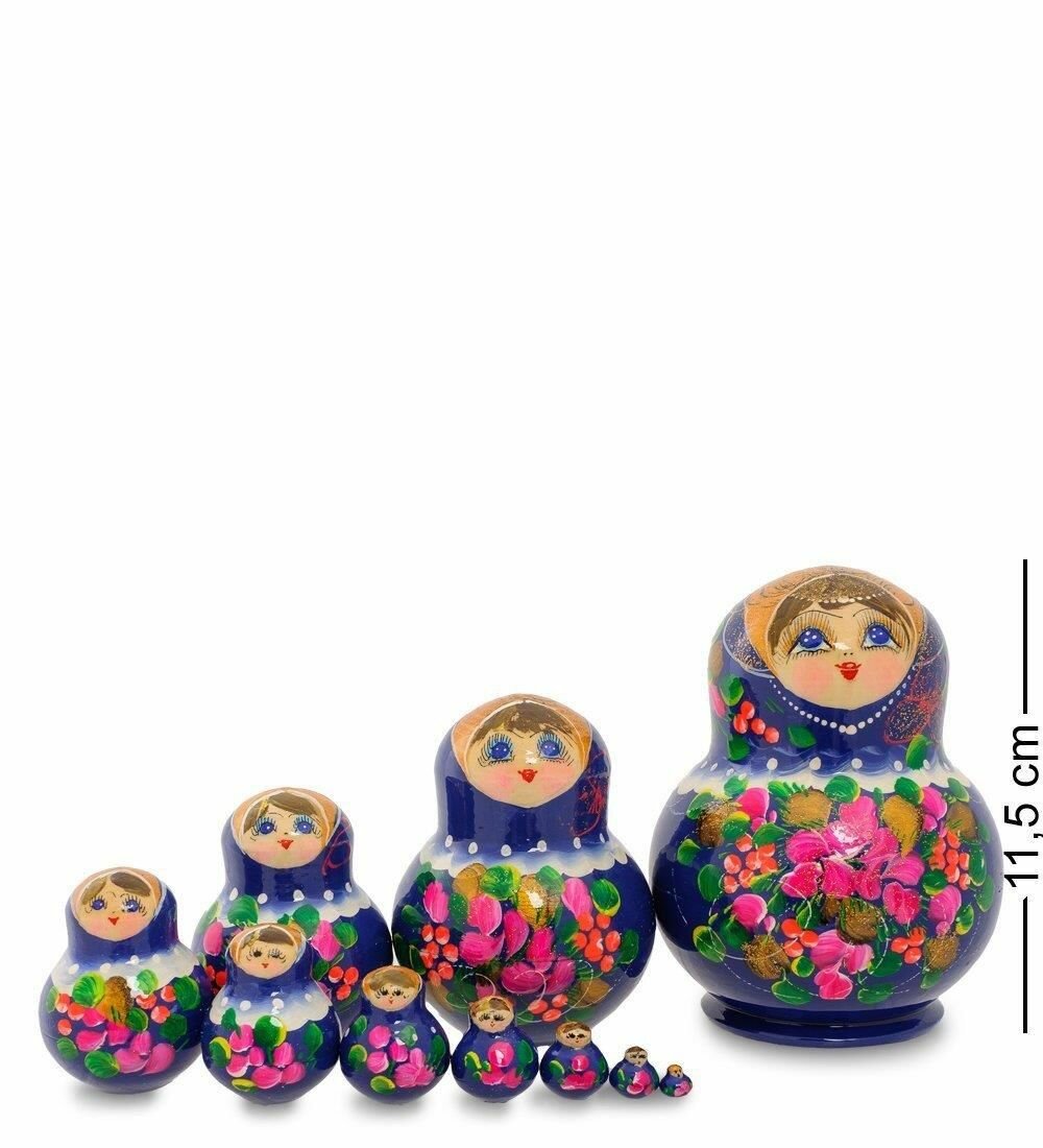 Матрешка 10м "Ульяна" A2178713 Народные промыслы, Дерево липа, краски, лак