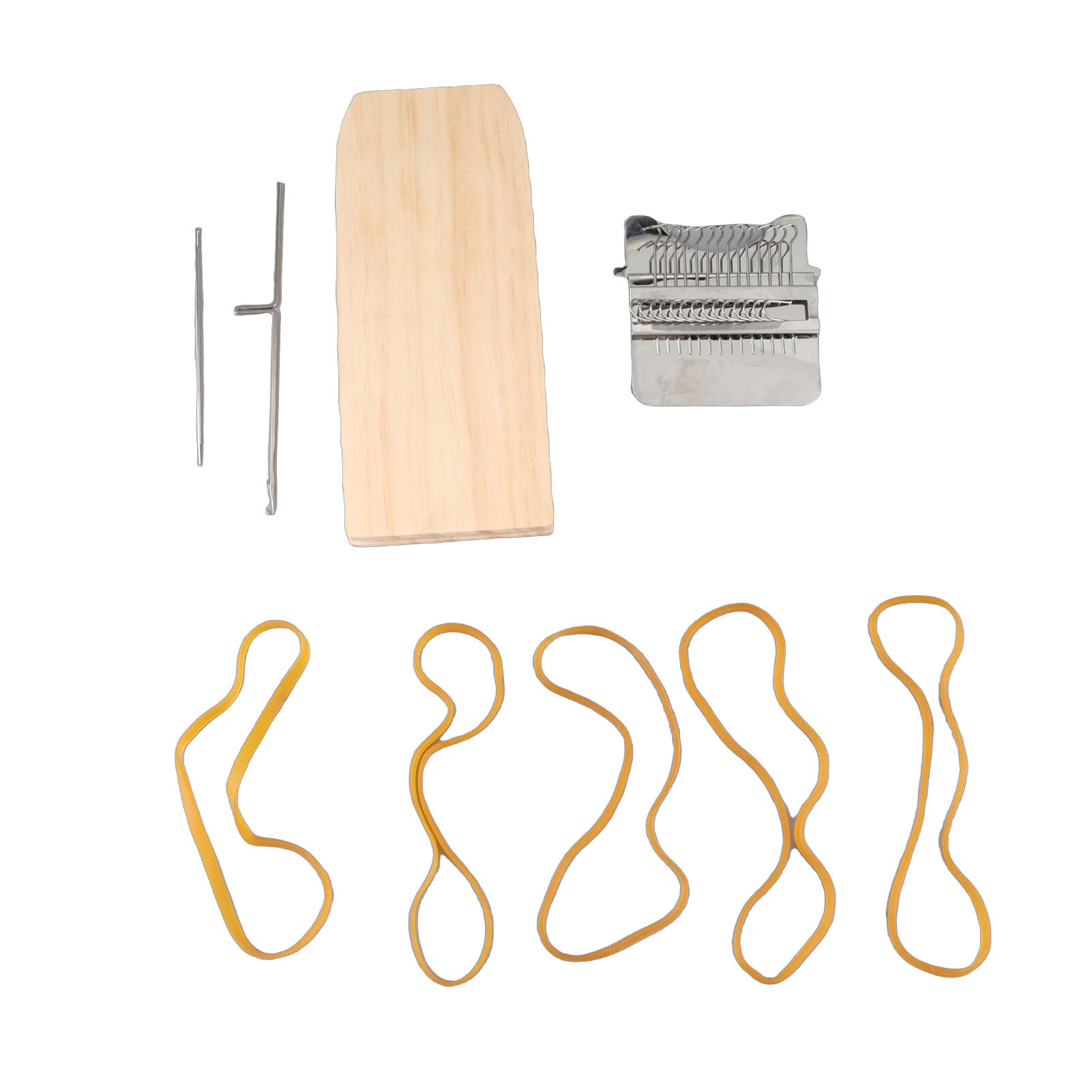 Штопальный станок, небольшой ткацкий станок, деревянный инструмент для ткачества, создающий красивые узоры на одежде и носках своими руками.