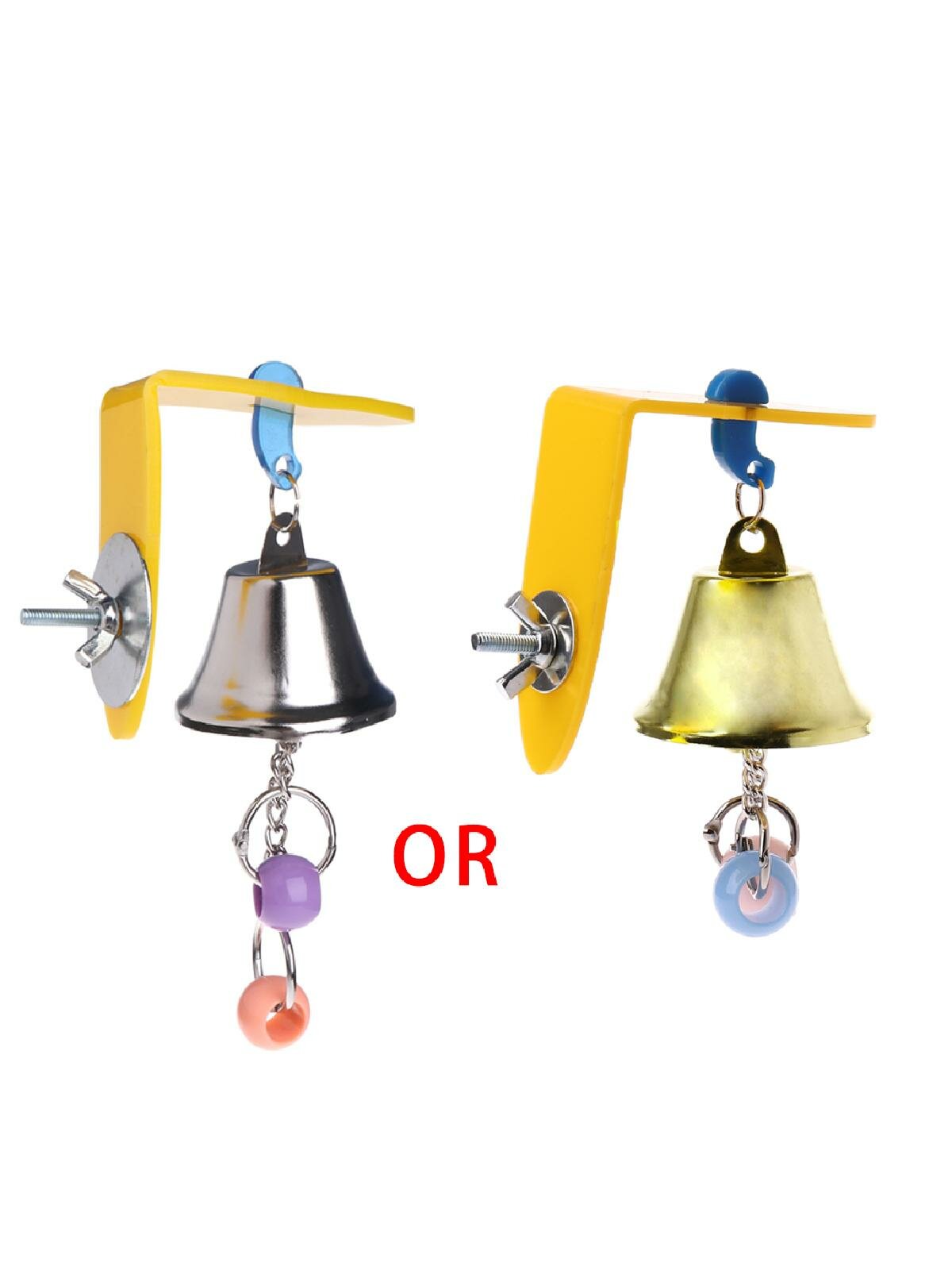 Игрушка-колокольчик для попугаев 4,9-дюймовые колокольчики для Какаду и неразлучников