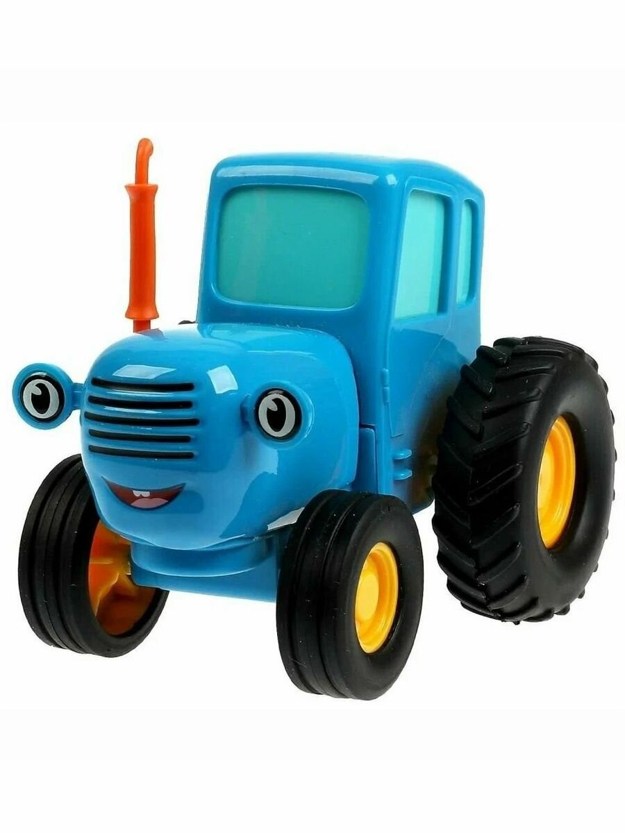 Металлическая машинка Синий трактор , 11 см