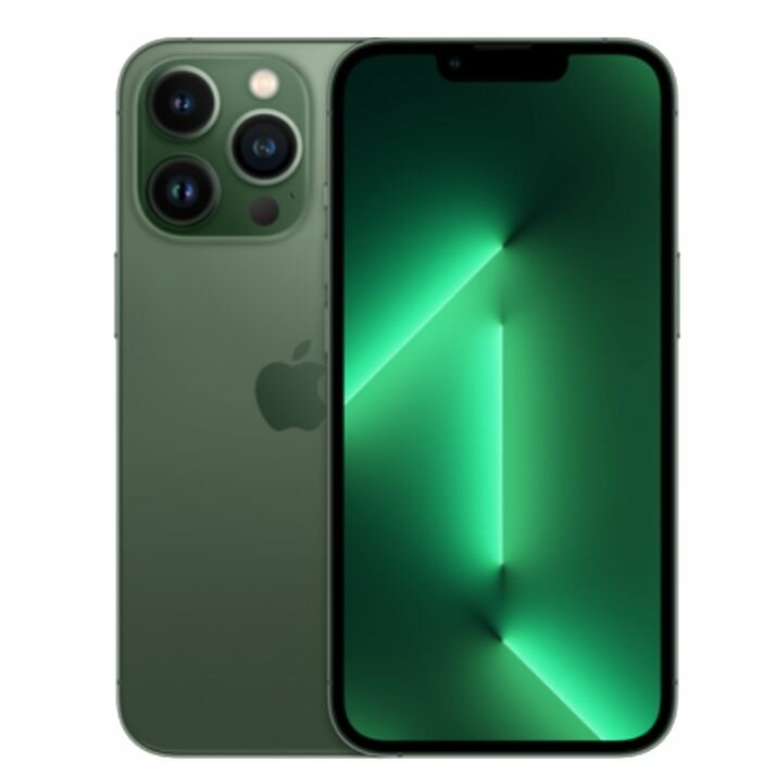 Смартфон Apple iPhone 13 Pro Max, 128GB, Alpine Green (Зеленый), Face ID, NFC, Bluetooth 5.0, LTE
