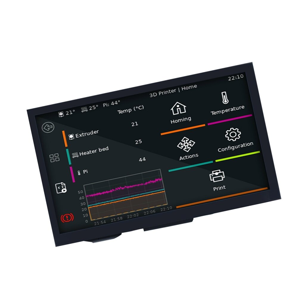 7-дюймовый IPS HDTV Дисплей С Разрешением 1024x600 Точек, 5-Точечный Емкостный Сенсорный Экран, Замена Для ПК, Компьютерные Аксессуары