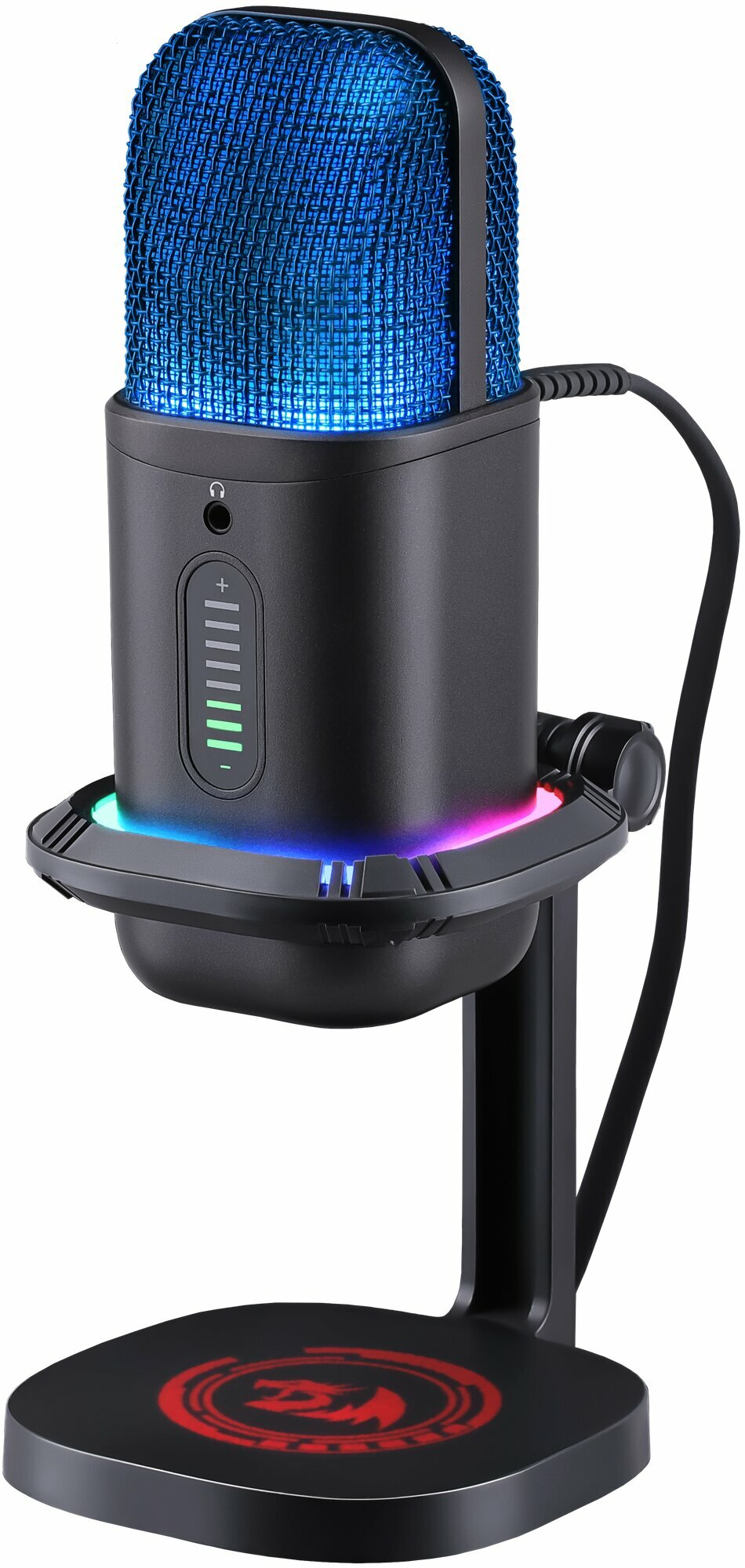 Игровой микрофон Redragon Echowave GM305, USB, для подкастов, черный