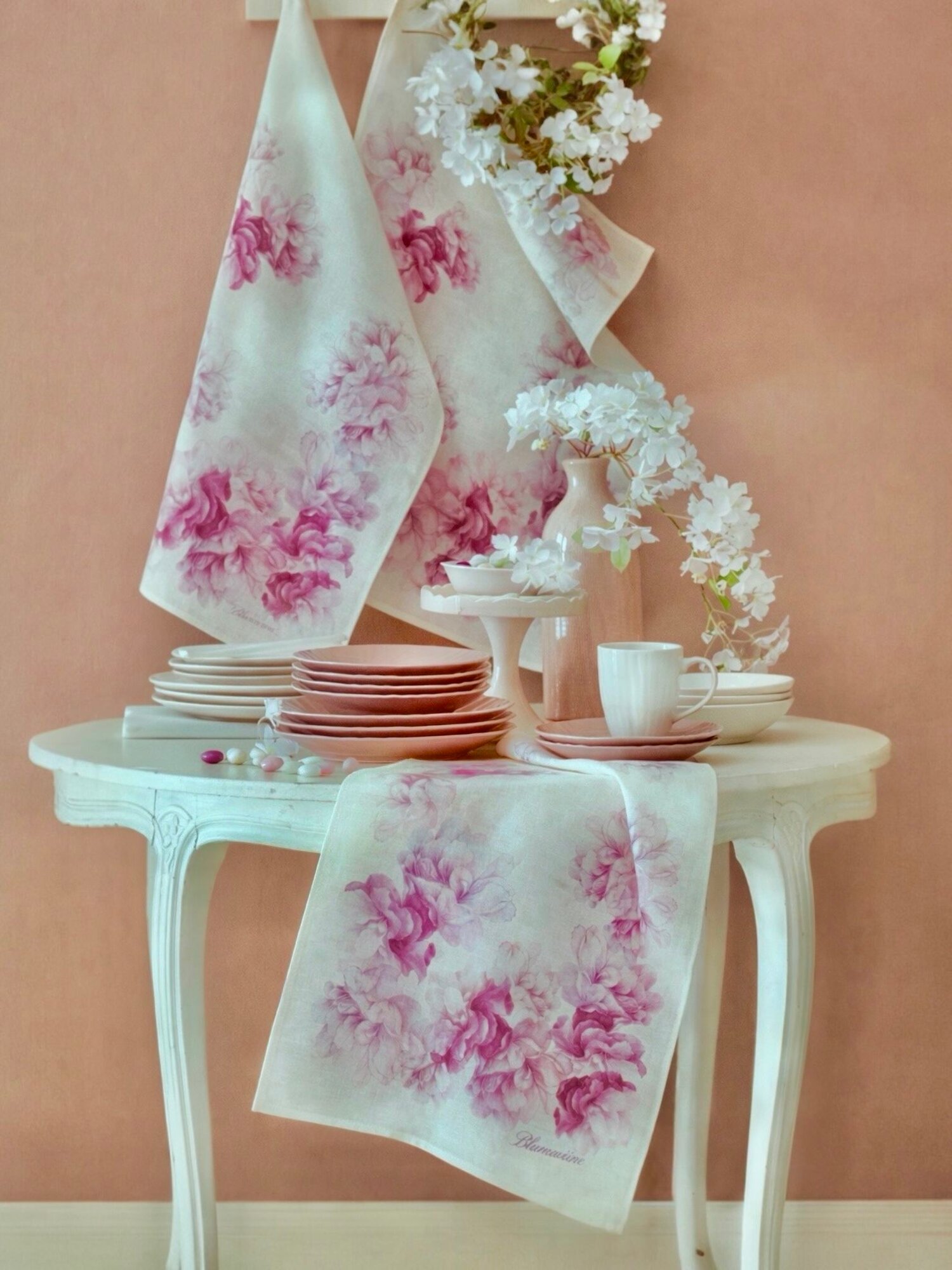 Полотенце Blumarine home collection AnnaBella кухонное льняное