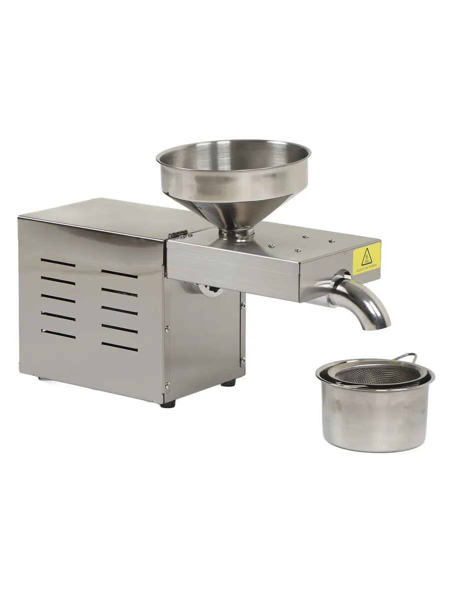 Маслопресс, от 500 до 1500 Вт, автоматический нагрев,