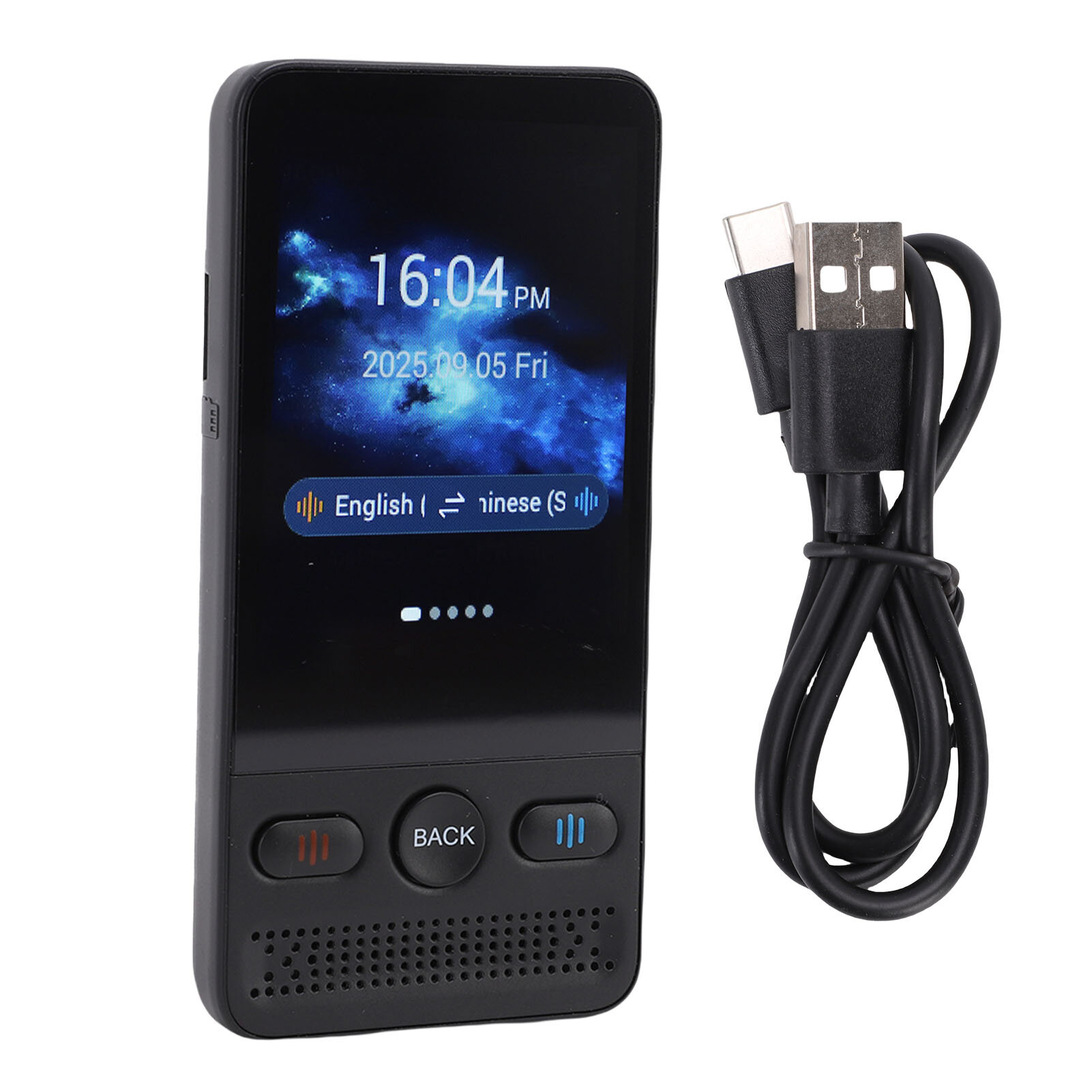 Устройство голосового переводчика 2,8 дюйма поддержки экрана записывает фото перевод фото онлайн автономный переводчик Wi -Fi для бизнес -обучения путешествия