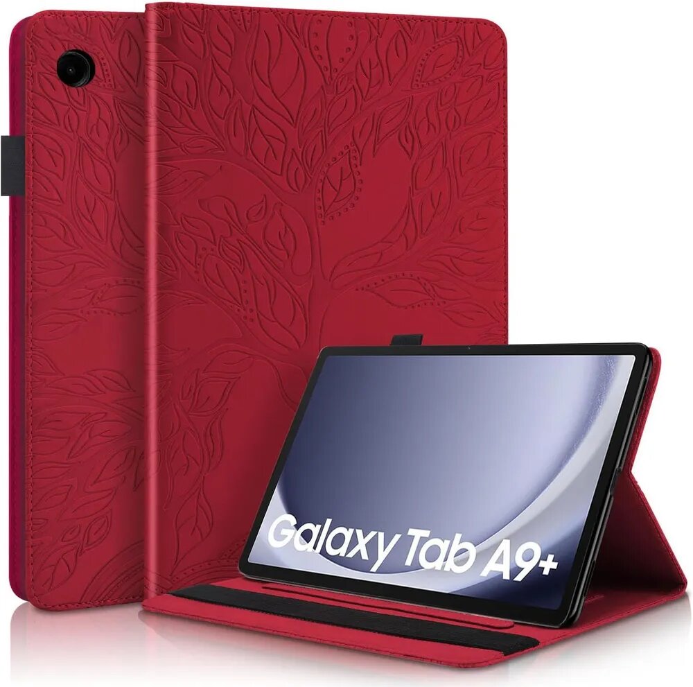 Чехол премиальный для планшета Samsung Galaxy Tab A11 Plus/A9 Plus 11" 2025 (SM-X315 X230 X235 X236B X210 X216 X218) "Древо жизни
