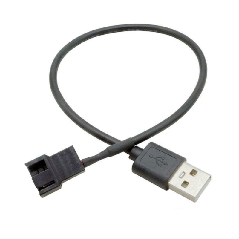USB-адаптер для вентилятора 3/4 pin 5 В, 30cm - Переход от USB к 4Pin