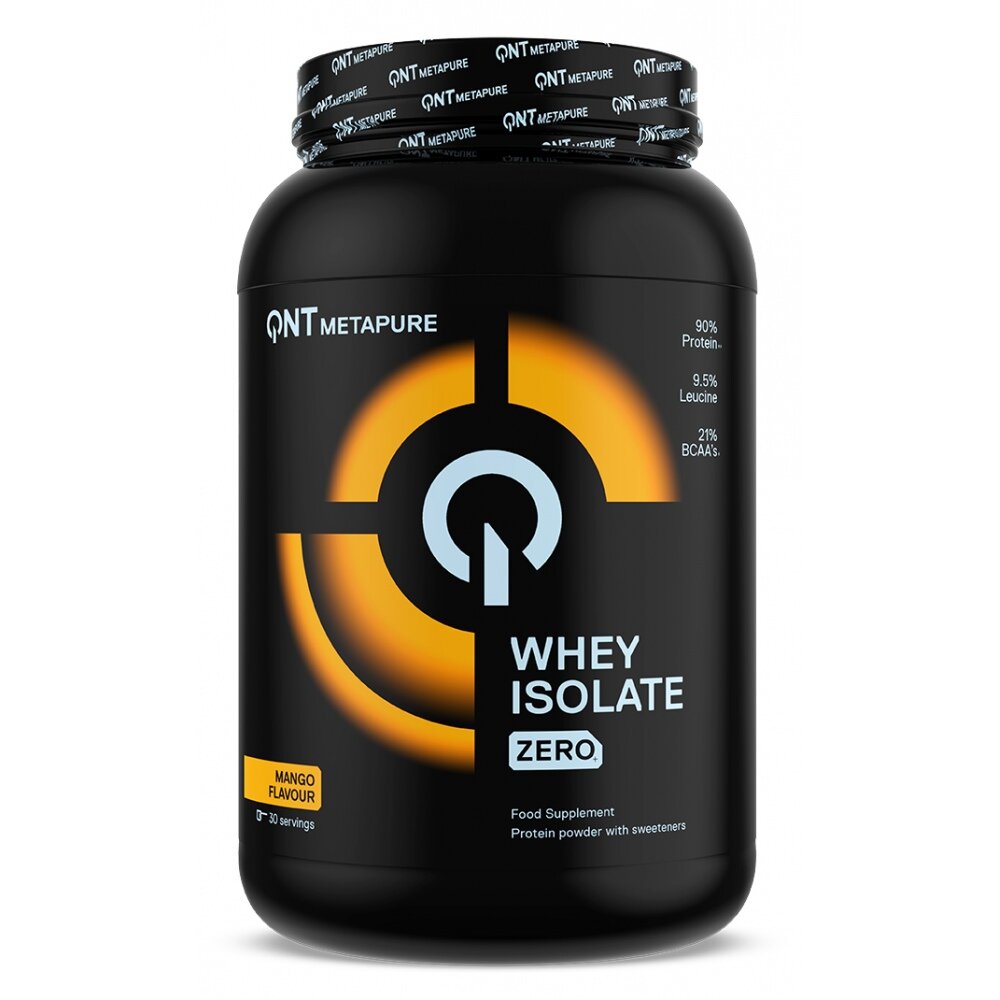 Протеин изолят QNT Metapure Whey Isolate Zero, 908 г, Вкус Vanilla / Ваниль