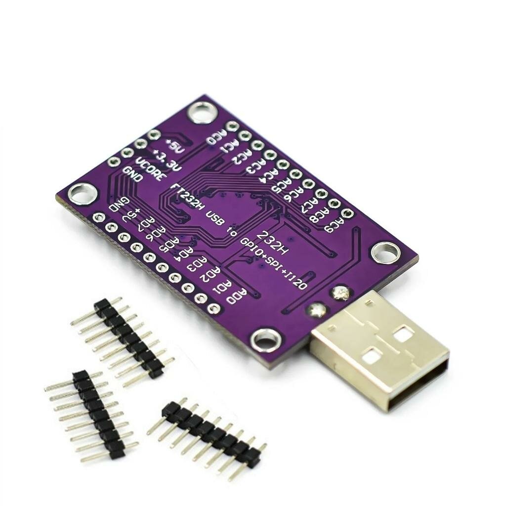 Модуль USB в I2C SPI UART FT232H