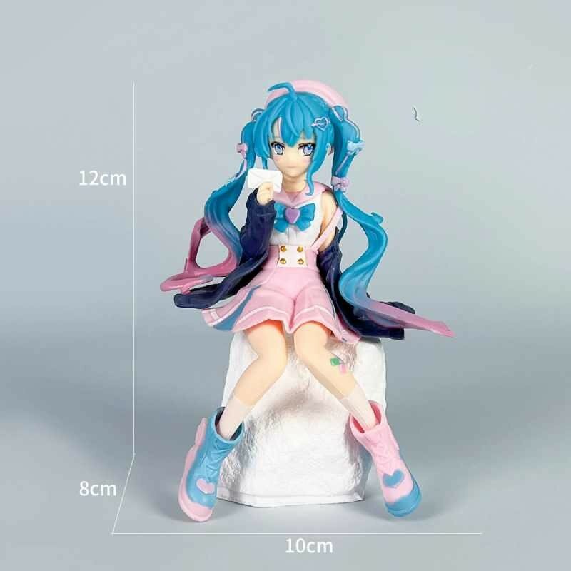 Hatsune miku pvc фигурка с морским костюмом и сборкой для любителей аниме blue
