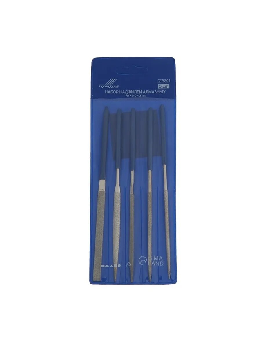 Премиальный набор алмазных надфилей – 5 шт.
