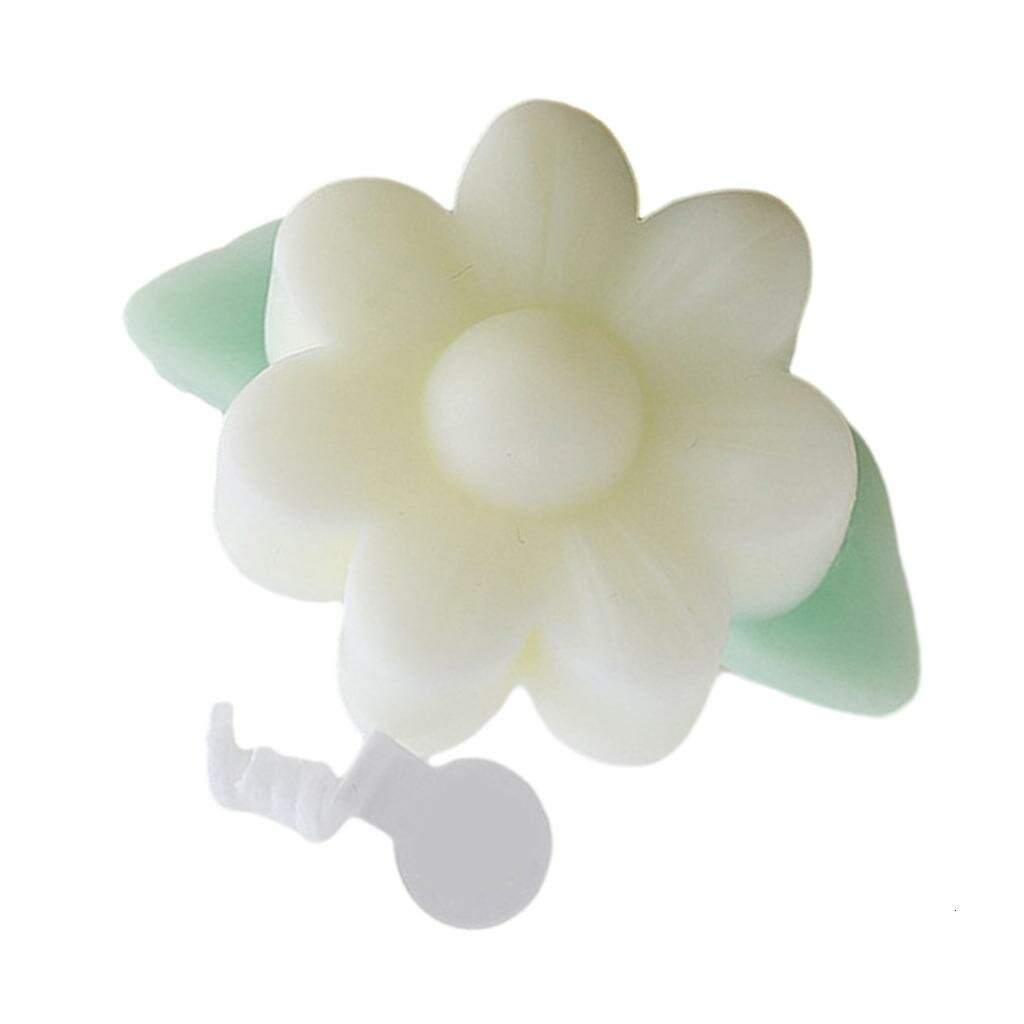 Свечи-таблетки в форме цветка, Белый