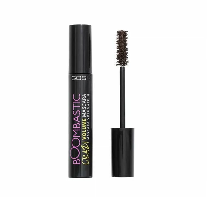 GOSH Тушь для ресниц Boombastic Crazy Mascara, 005 Chocolate Brown, 13 мл