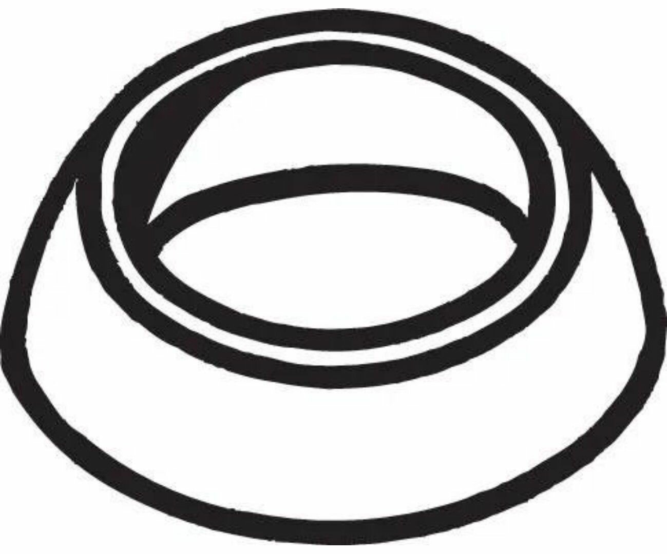 Кольцо уплотнительное BOSAL 256-234 VW Golf, Jetta, Passat, Caddy, SEAT Toledo