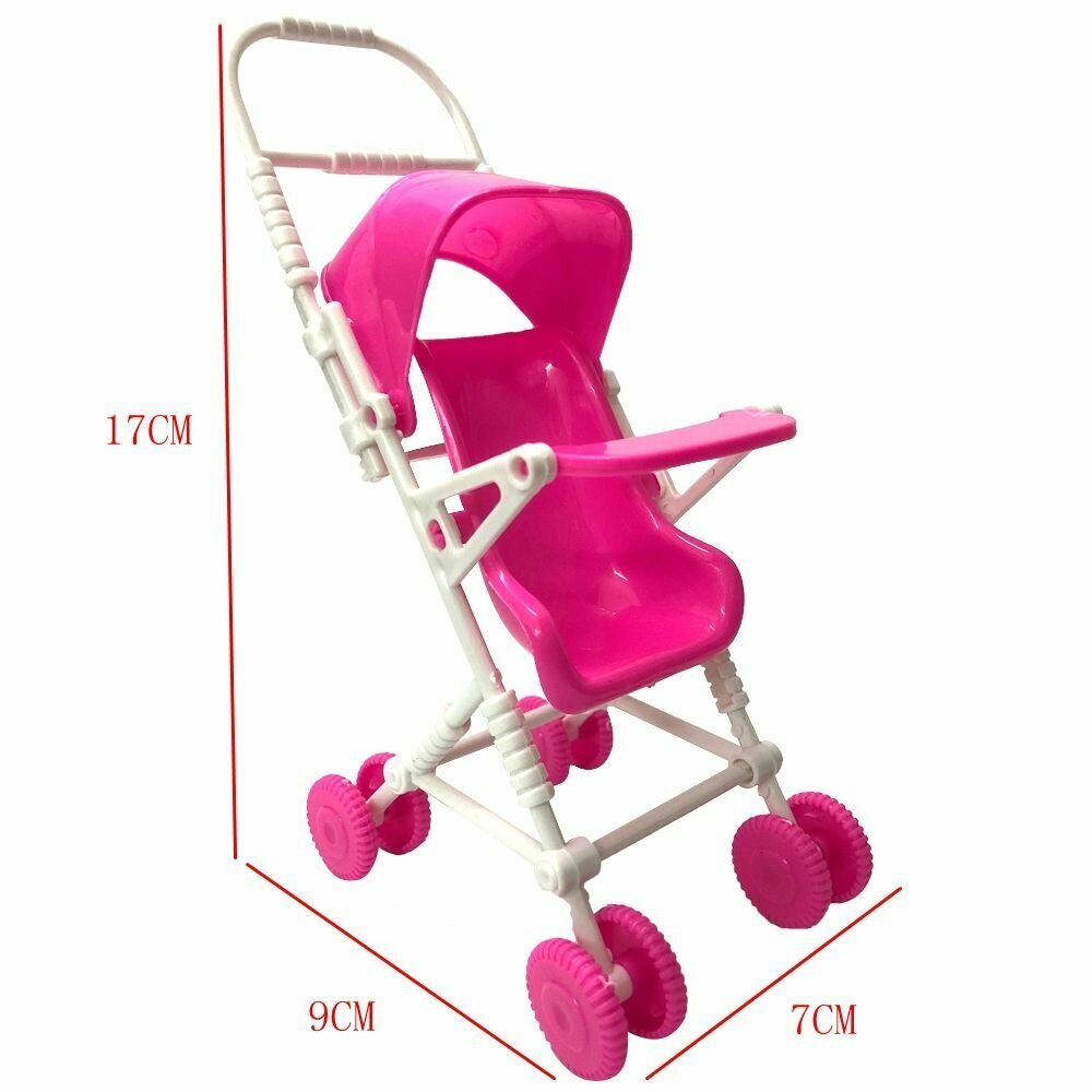 1 Шт. Мини-коляска для куклы Барби, тележка для аксессуаров для куклы Келли