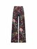 Брюки La DOUBLEJ Floral-pattern trousers, размер M, фиолетовый