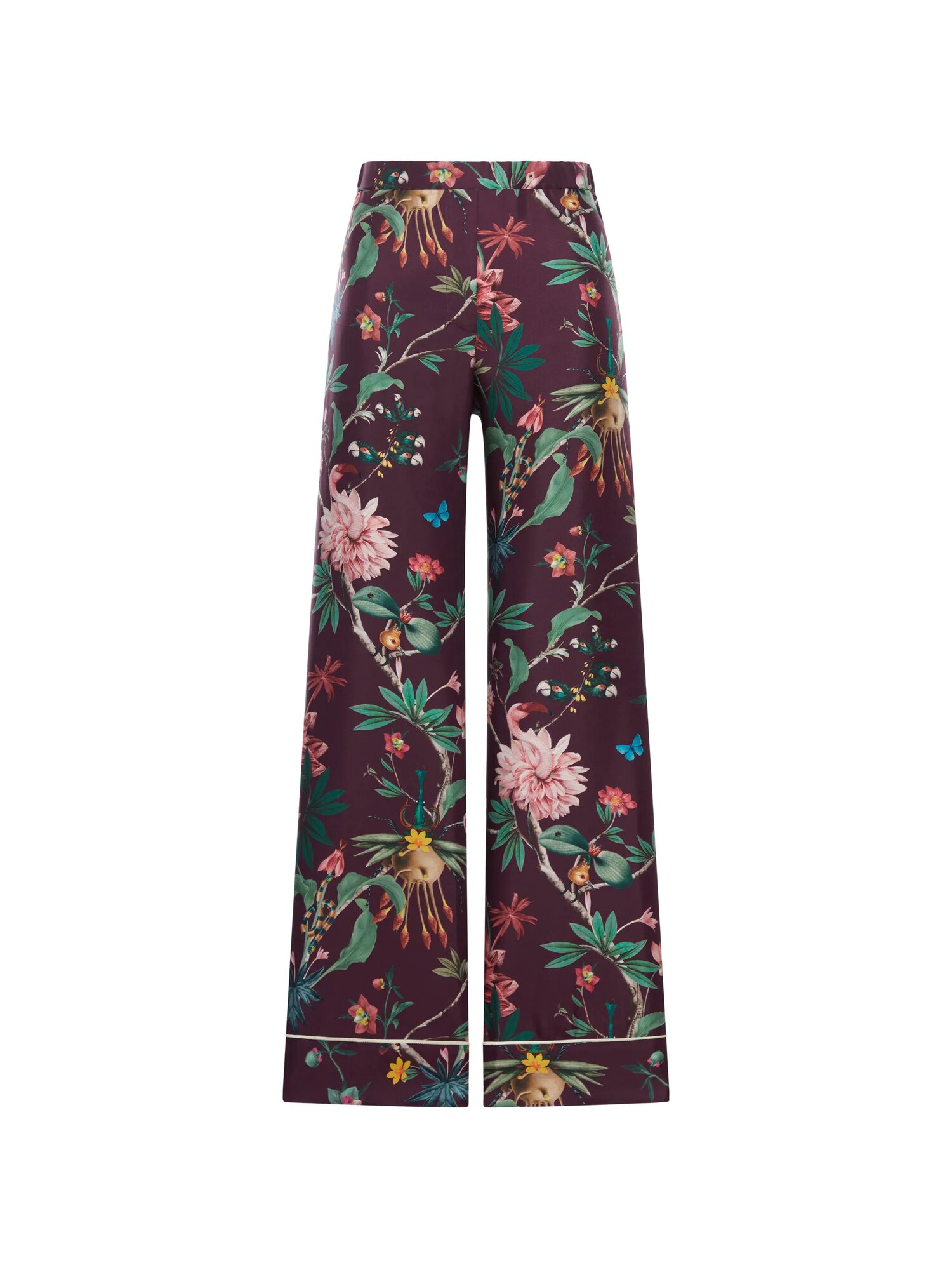 Брюки Floral-pattern trousers