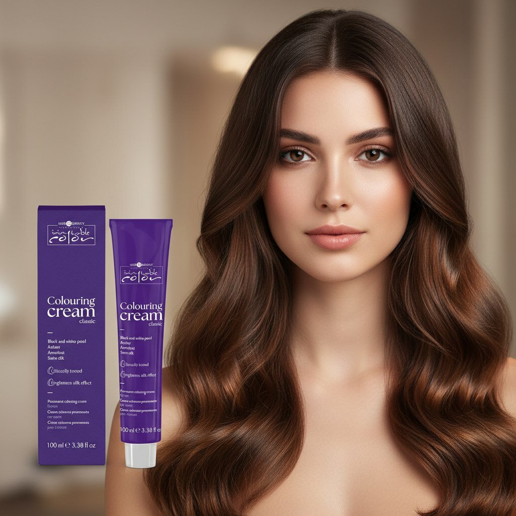 Краска перманентная 4CAFFE' Каштановый кофейный