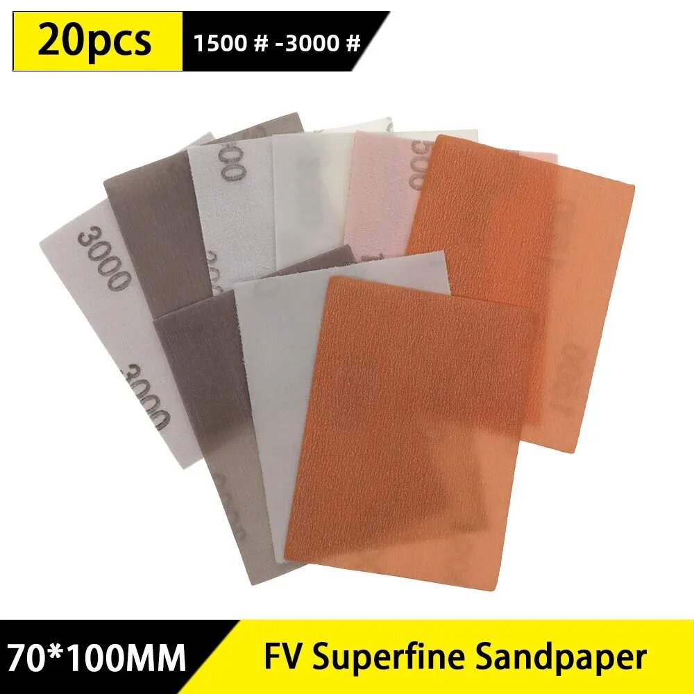 Шлифовальная бумага FV 600-5000 зернистость для автополировки 3000