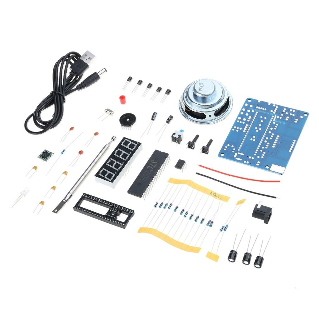 Набор для сборки УКВ-радио с индикаторной лампой, B